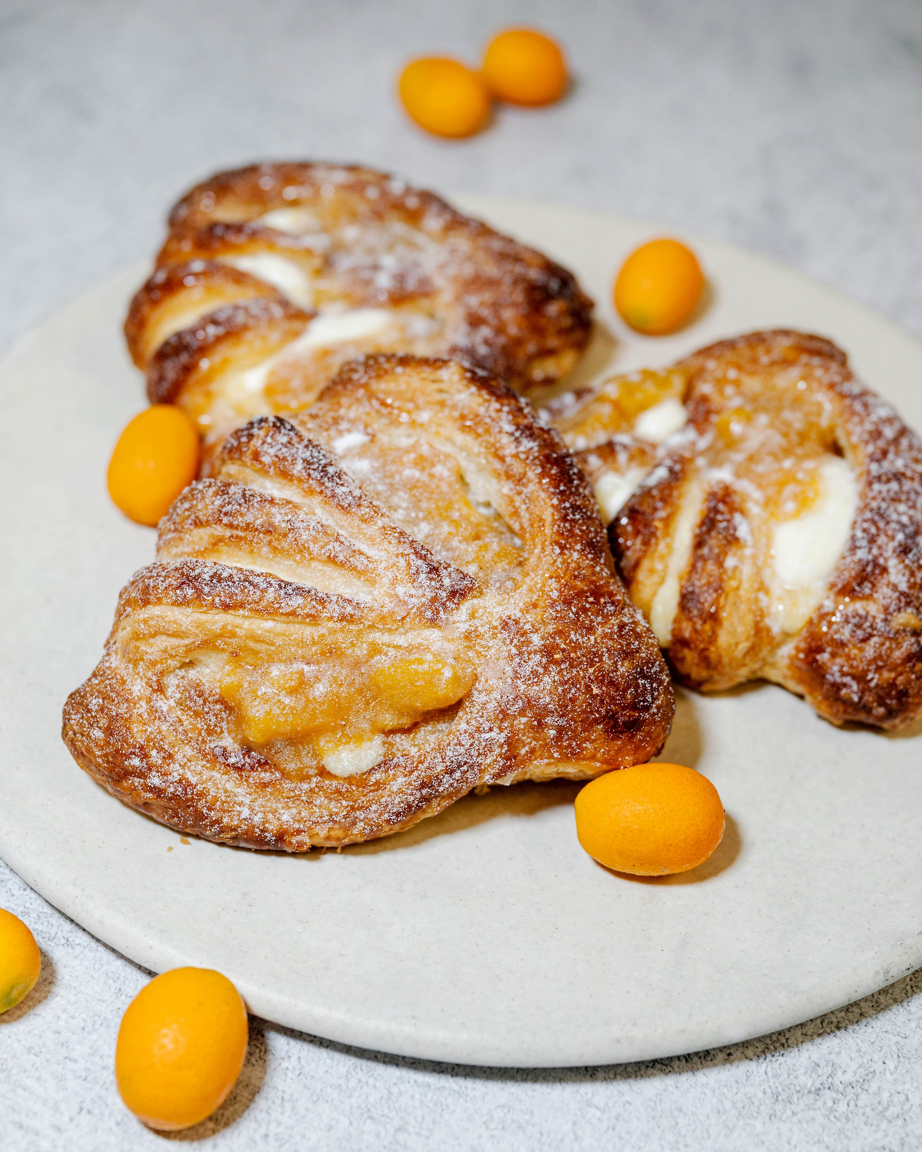 Peach Citrus Fan Recipe