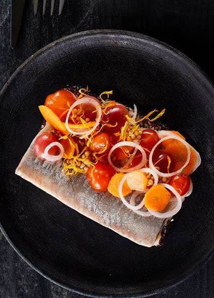 Sildemadssmørebrød med syltede gulerødder | Find inspiration