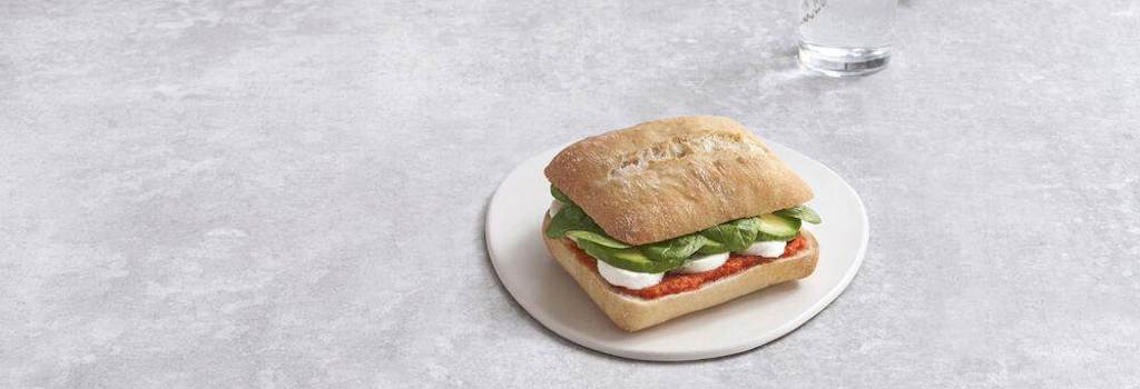 105g Square Ciabatta Roll | Schulstad Bakery Solutions