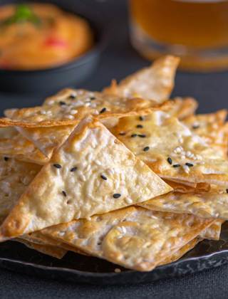 Recipe: flat bread chips