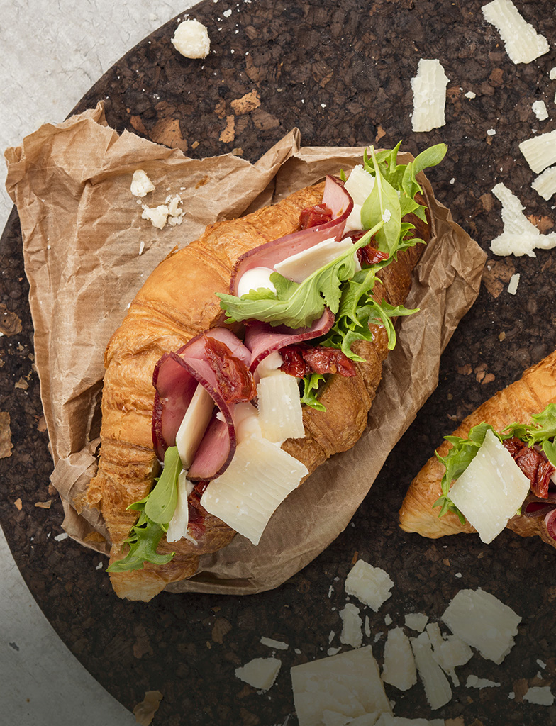 Rezept: Gourmet Parmesan-Croissant
