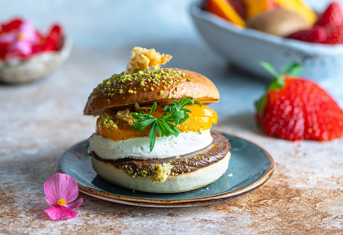 Ice Cream Burger Rezept