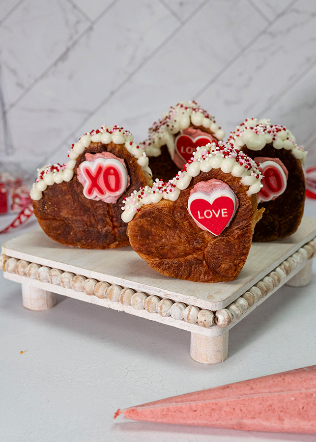 Heart Shaped Croissants Recipe | A Festive Valentine’s Treat